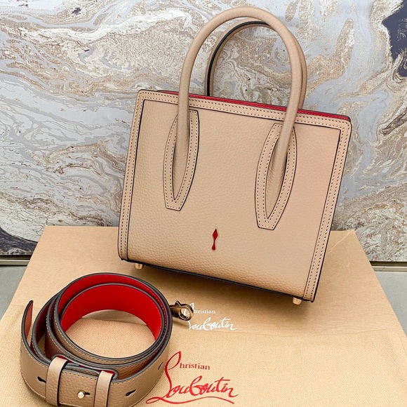 Christian Louboutin | Bags | Christian Louboutin S Mini Shimmer Studded ...